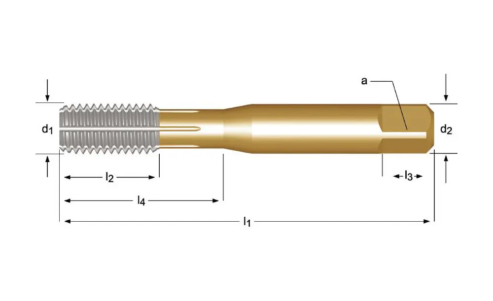CoroTap 400 Gewindeformer für ISO P-N / DL und SL - 2,5 x D - C 2 - 3 ...