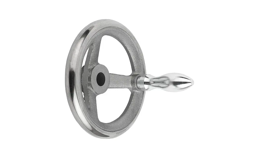 06271-4500X40 - NORELEM Handrad DIN 950, GG - Ludwig Meister