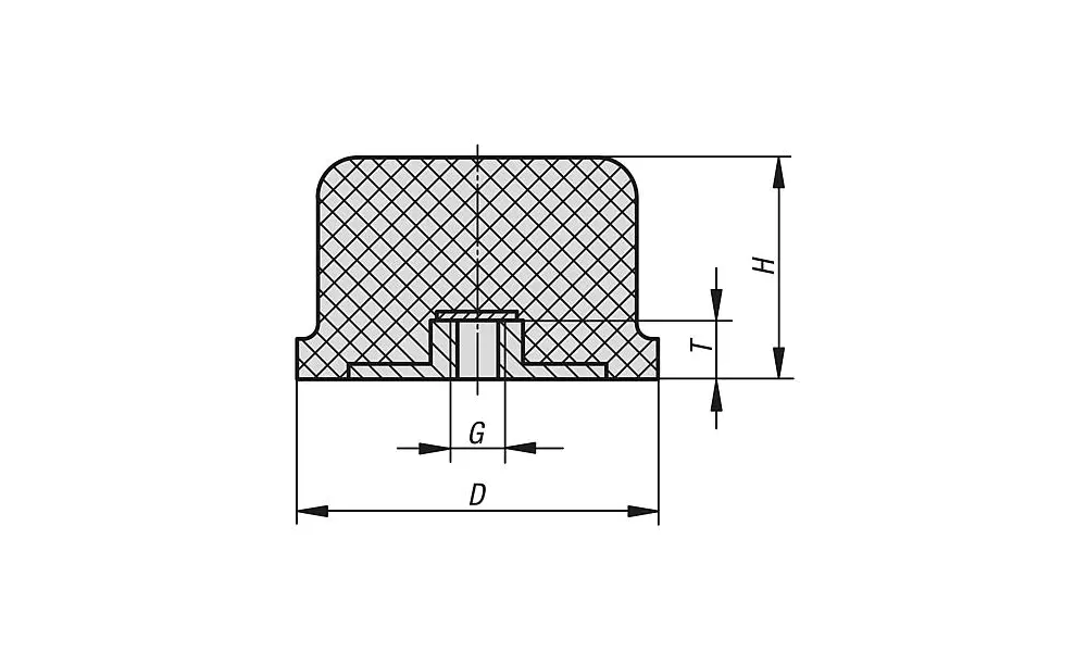 26115-08006055 - NORELEM Gummi-Anschlagpuffer