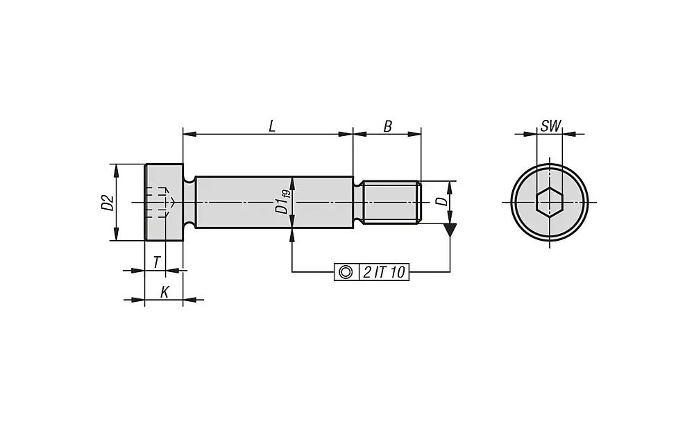 KIPP Zylinderkopfschraube K0705